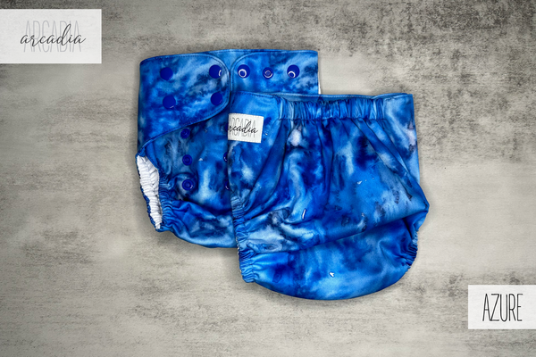 Azure Pocket Diaper – Arcadia's Nursery