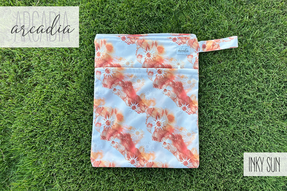 Inky Sun Standard Wet Bag – Arcadia's Nursery